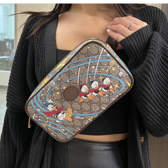 Gucci | Bags | Gucci Gg Supreme Donald Duck Disney X Gucci Leather ...